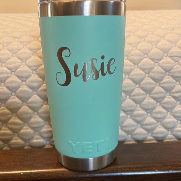 Yeti | Kitchen | New Yeti Laser Engraved 6 Oz Tumbler Susie | Poshmark